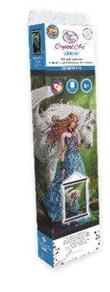 Poster à diamanter licorne enchantée - Crystal art kit